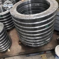 China High Precision 011.16.632F External Gear Flatbed Slewing Bearing For Truck Mounted Crane ABEC-5 for sale