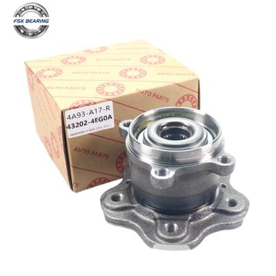China Double Row 43202-4EG0A Rear Wheel Bearing Assemblies For QASHQAI II for sale