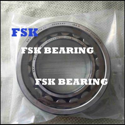 China NU 2216 ECP Single Row Cylindrical Roller Bearing For Screw Machine / Air Compressor Nylon Cage for sale