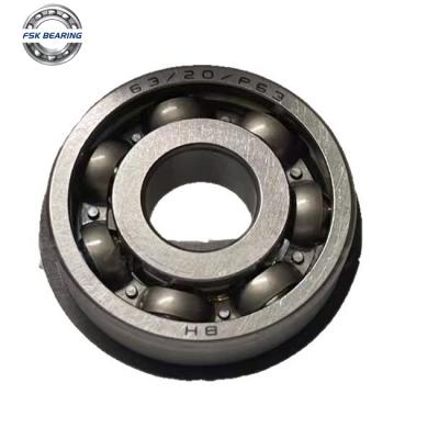 China High Precision 63/20/P63 Deep Groove Ball Bearing 20x56x16mm P6 P5 for sale