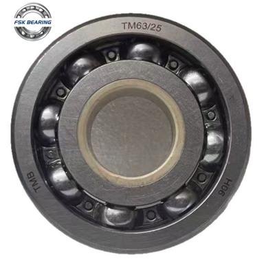 China TM63/25 Deep Groove Ball Bearing Single Row 25x68x19mm Gearbox Dedicated ABEC-5 for sale