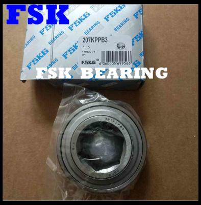 China 206KPPB3 207KPPB3 Hexagonal Agriculture Bearing Gcr15 Chrome Steel Metal Shield for sale