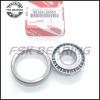 China FSKG 90366-20003 Tapered Roller Hub Bearing 20*52*16.25mm For Toyota Gearbox for sale