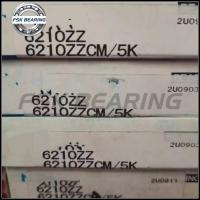 China High Quality 6210ZZCM/5K Single Row Deep Groove Ball Bearing P6 P5 for sale