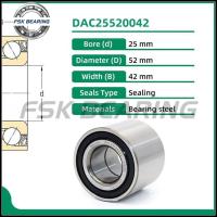 China High Precision DAC25520042 Double Rows Deep Groove Ball Bearing 25*52*42mm P6 P5 for sale