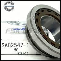 China P6 P5 SAC2547-2 SAC3055-1 Single Row Angular Contact Ball Bearings Gearbox Bearings 25*47*15mm for sale