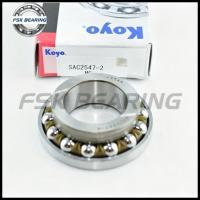 China P6 P5 SAC2547-2 SAC3055-1 Single Row Angular Contact Ball Bearings Gearbox Bearings 25*47*15mm for sale