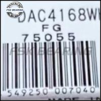 China FSK DAC4168W 41WKD01 Front Wheel Double Row Angular Contact Hub Bearing Gcr15 Chrome Steel 41*68*40mm for sale