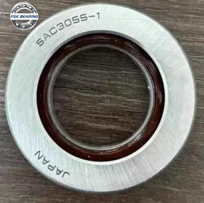 China FSK SAC3055-1 Single Row Angular Contact Ball Bearings 30*55*17mm Gearbox Bearings for sale