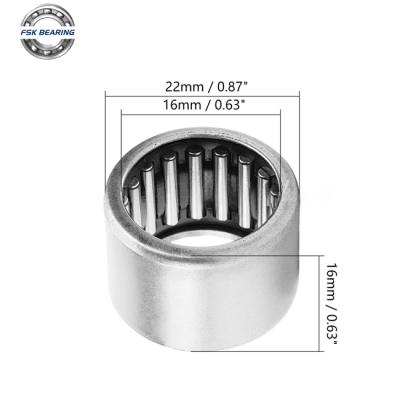 China Open HK1610 Through Hole Stamped Outer Ring Needle Roller Bearing HK1612 BK1612 HK1612K HK1614 HK1616 16*22*10mm for sale