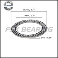 China ABEC5 AXK7095+2AS7095 Thrust Needle Cage Assembly 70*95*5mm Long Life for sale