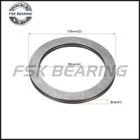 China AXK80105+2AS80105 Thrust Needle Roller Bearing Complete Set 80*105*4mm ABEC-5 for sale
