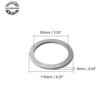 China High Precision AXK85110+2AS85110 Axial Ball Thrust Needle Roller Bearing 85*110*4mm for sale