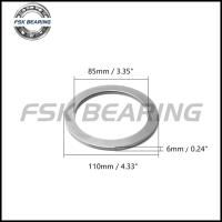 China High Precision AXK85110+2AS85110 Axial Ball Thrust Needle Roller Bearing 85*110*4mm for sale