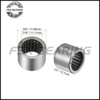 China Long Life B-76 B-77 B-78 B76 B77 B78 Inch Full Complement Stamped Outer Ring Needle Roller Bearing 11.11*15.88*9.52mm for sale