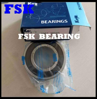 China Rubber Seal 2207 2RS , 2209 2RS Self Aligning Ball Bearings Double Row 35 × 72 × 23 mm for sale