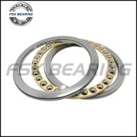 China Metric B410 One Direction Thrust Ball Bearing Iron Cage Brass Cage for sale