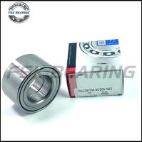 China Anti-wear DAC3870W 6CS66ABS double row hub bearing 38*70*34mm pre-greased stable concentricity for sale