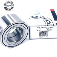 China Anti-vibration DAC3871W 3CS63 double row angular contact bearing dustproof mute running performance for sale