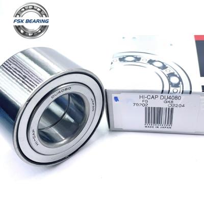 China Thermostable HI CAP DU4080 precision double row ball bearing multi-lip seal construction for sale