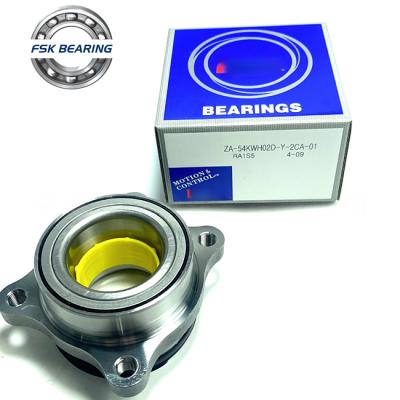 China Anti-wear ZA 54KWH02D Y 2CA double row hub bearing pre-greased stable concentric performance for sale