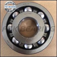 China Precision-finished DG438017 Single Row Deep Groove Ball Bearing steel retainer construction for sale