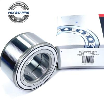 China Low noise HCDU5496-6LFT Double Row Angular Contact Bearing for vehicle front axle for sale