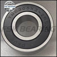 China High‑stiffness TM6305X2‑2RSNR Single Row Deep Groove Ball Bearing 25*62*17mm Long‑life Rotary Part for sale