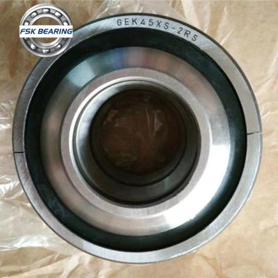 China Engineering GEK45XS‑2RS Spherical Plain Bearing Oscillating Motion High Static Load Tear‑Resistant Surface for sale