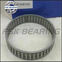 China Novel K75X81X20 Needle Bearing features compact structure to fit narrow installation space of various machinery devices for sale