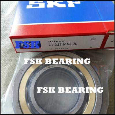 China QJ Series QJ 313 MA / C2L Four Point Angular Contact Ball Bearing For Air compressor for sale