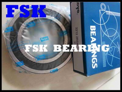 China Double Row 2212 2RS , 2213 2RS Self Aligning Ball Bearing Lip Seals On Both Sides for sale