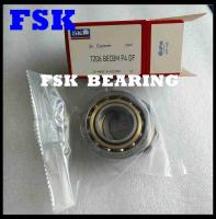 China Single Row 7206 BECBM P4 DF Angular Contact Ball Bearing ID 30mm OD 62mm for sale