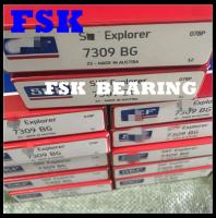 China High Speed 7309 BG Angular Contact Ball Bearing for Air Compressor / Machine Tool for sale