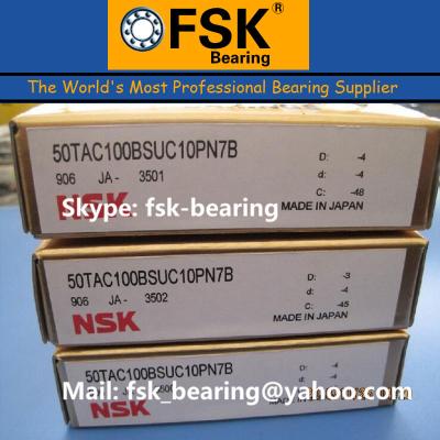 China High Precision Mainshaft Bearing 50TAC100BSUC10PN7B Ball Screw Bearing for sale