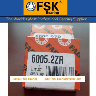 China Double Side Steel Shields FAG 6000 Series 6005 2ZR Deep Groove Ball Bearing for sale