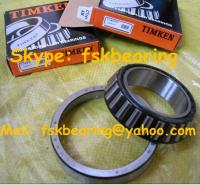 China Chrome Steel Inched Type Cup Cone Bearings JD6549 / JD6510 , Black Chamfer for sale