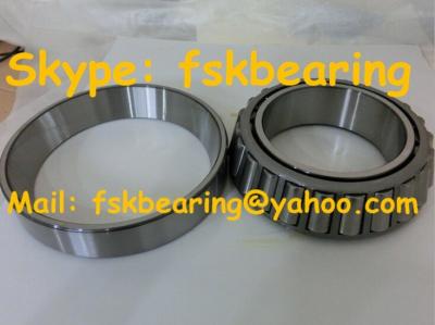 China Black Chamfer Corner Tapered Roller Bearings Chrome Steel Cage for sale