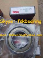 China Dust Proof Metal Shield Bearings Single Row 6205ZZ / 6206ZZ / 6207ZZ for sale