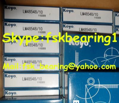 China Radial and Axial Loads In One Direction Taper Roller Wheel Bearing LM48548 / 10 for sale