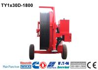 China 15kN Hydraulic Puller Tensioner for Overhead Line Stringing - 1800mm Bull-wheel, 4600kg Weight for sale