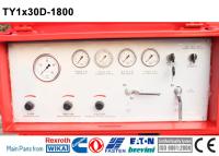 China TY-1x30D-1800 Hydraulic Cable Tensioner with 30kN Capacity and Changchai 18kW Diesel Engine for sale