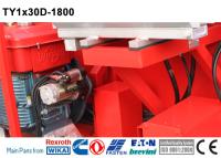 China TY1x30D-1800 Hydraulic Tensioner with 30kN Capacity and 1800mm Bull-Wheel for Transmission Lines for sale