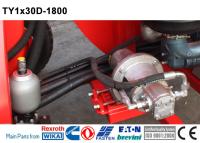 China 15kN Hydraulic Puller Tensioner for Overhead Line Stringing - 1800mm Bull-wheel, 4600kg Weight for sale