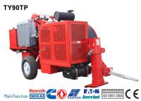 China TY90TP Hydraulic Cable Puller Tensioner - 90kN Capacity, 5km/h Speed for Power Line Stringing for sale