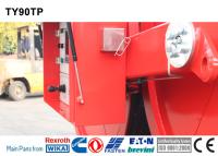 China TY90TP 90KN Hydraulic Cable Puller Tensioner with 1500mm Bull-wheel and 6800kg Weight for Transmission Line Stringing for sale