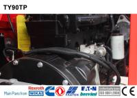 China TY90TP 90kN Hydraulic Puller Tensioner with 5km/h Speed and Water-Cooled Diesel Engine for Transmission Line Stringing for sale