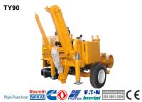 China TY90 Hydraulic Cable Puller with Cummins Engine - 90kN Max Pull, 540mm Bull-wheel for Overhead Line Stringing for sale