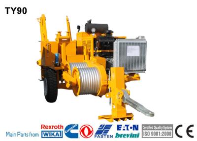 China Hydraulic Puller Tensioner for Powerline Construction - 90kN Max Pull, 540mm Bull-Wheel for sale