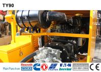 China 90kN Hydraulic Puller Tensioner for Overhead Line Stringing - 540mm Bull Wheel, 5km/h Max Speed for sale